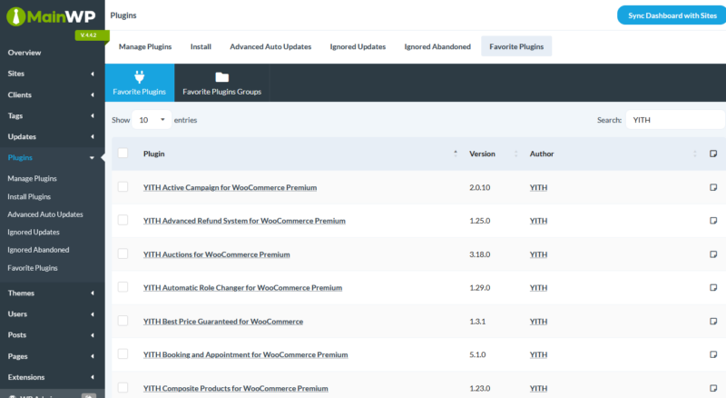 Manage WP - EffectIO