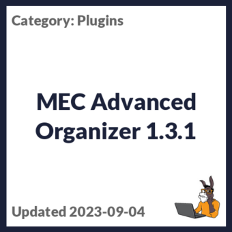 EffectIO MEC Advanced Organizer 1.3.1