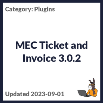 EffectIO MEC Ticket and Invoice 3.0.2
