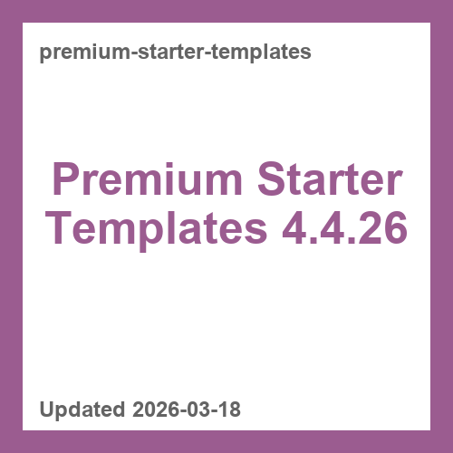EffectIO Premium Starter Templates